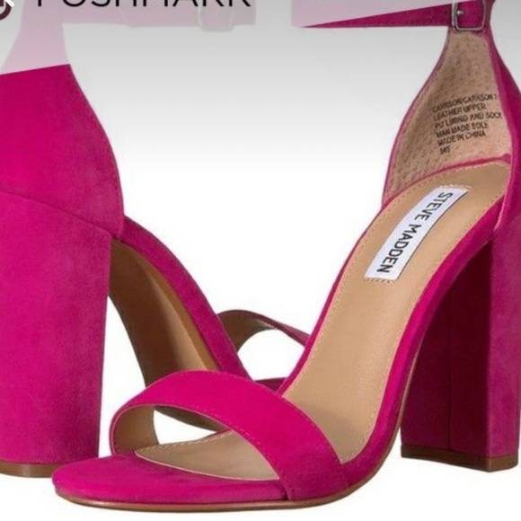Steve Madden | Shoes | Steve Madden Carson Pink Heel | Poshmark